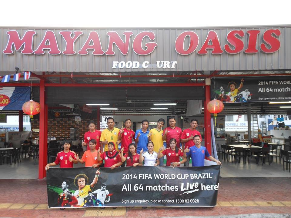 World Cup fever at PJ Old Trafford @ Mayang Oasis - Citizens Journal