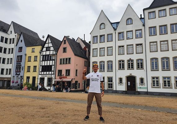 Soh Wai Ching conquered the Cologne Tower in record time - Citizens Journal