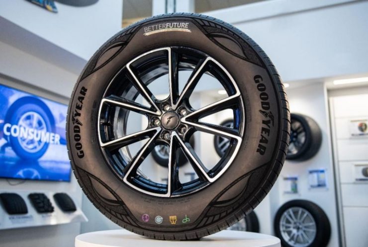 Goodyear unveils demo tire from sustainable material - Citizens Journal