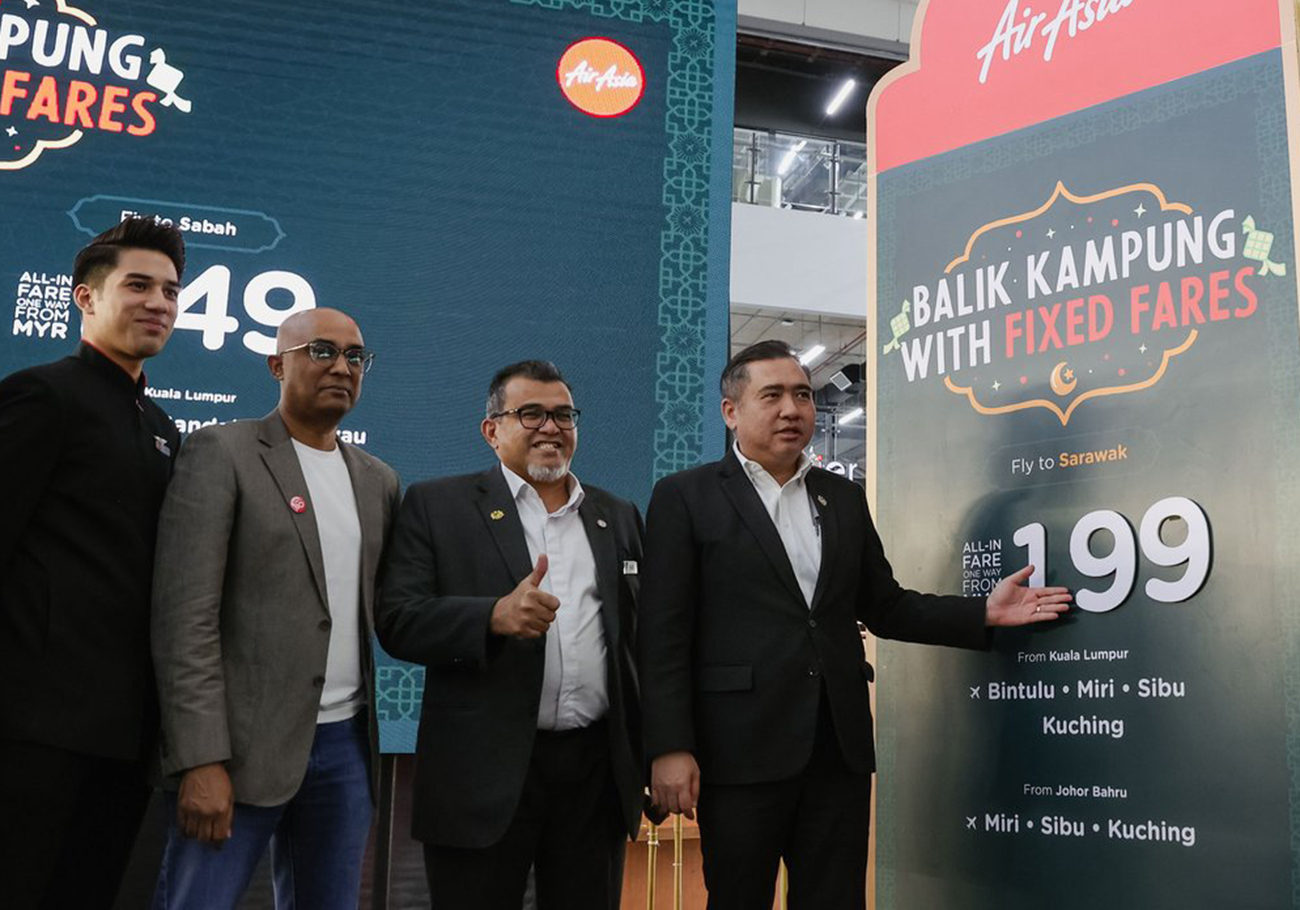 AirAsia offers fixed fares for Hari Raya Aidilfitri extra flights ...