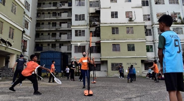 Addressing malnutrition among urban poor children through sports ...