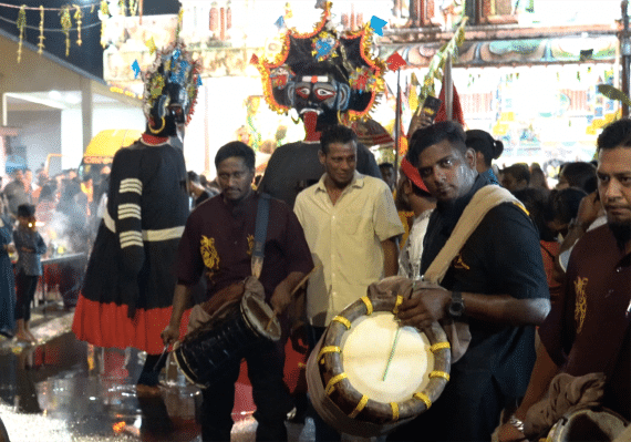 The colourful and vibrant Dato Chachar festival of the Melaka Chitty ...