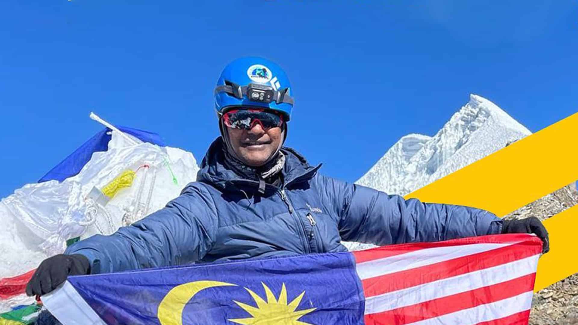 T Ravichandran conquers Mount Everest for the 3rd time - Citizens Journal