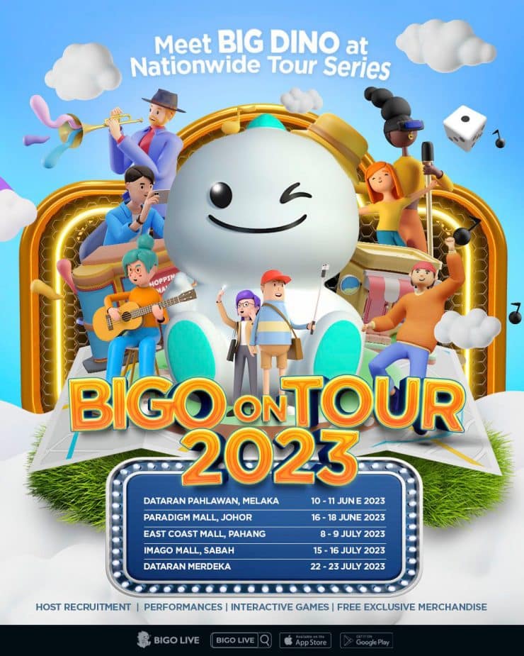Bigo Live’s BIGO Giant Dino World Tour comes to Malaysia - Citizens Journal