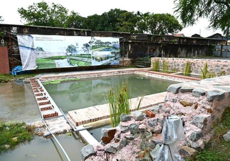 Fort Cornwallis restoration set to rejuvenate the historic site ...