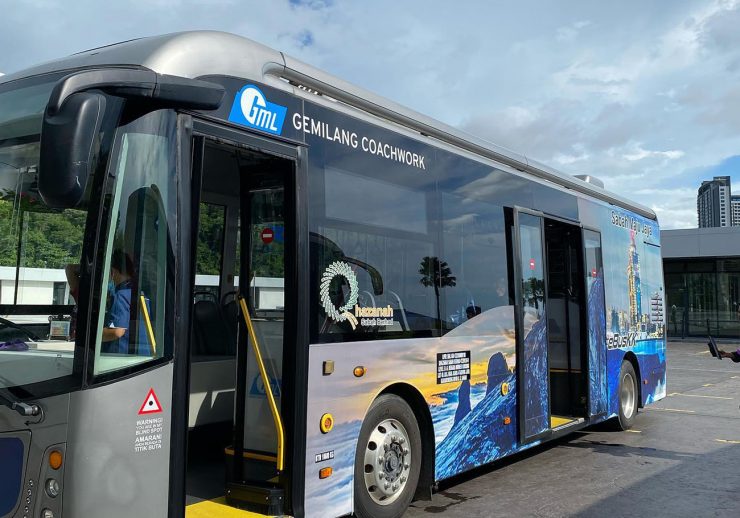 Electric bus pilot programme launched in Kota Kinabalu - Citizens Journal