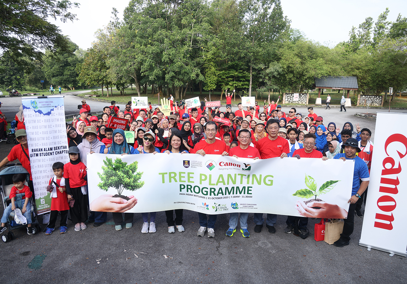 Canon completes ‘One Canon One Tree’ campaign - Citizens Journal