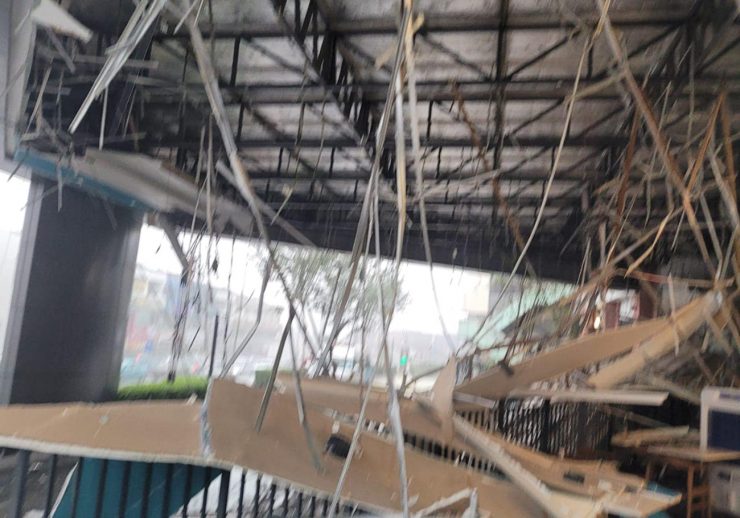 Megah Rise Mall: Ceiling collapse injures three - Citizens Journal