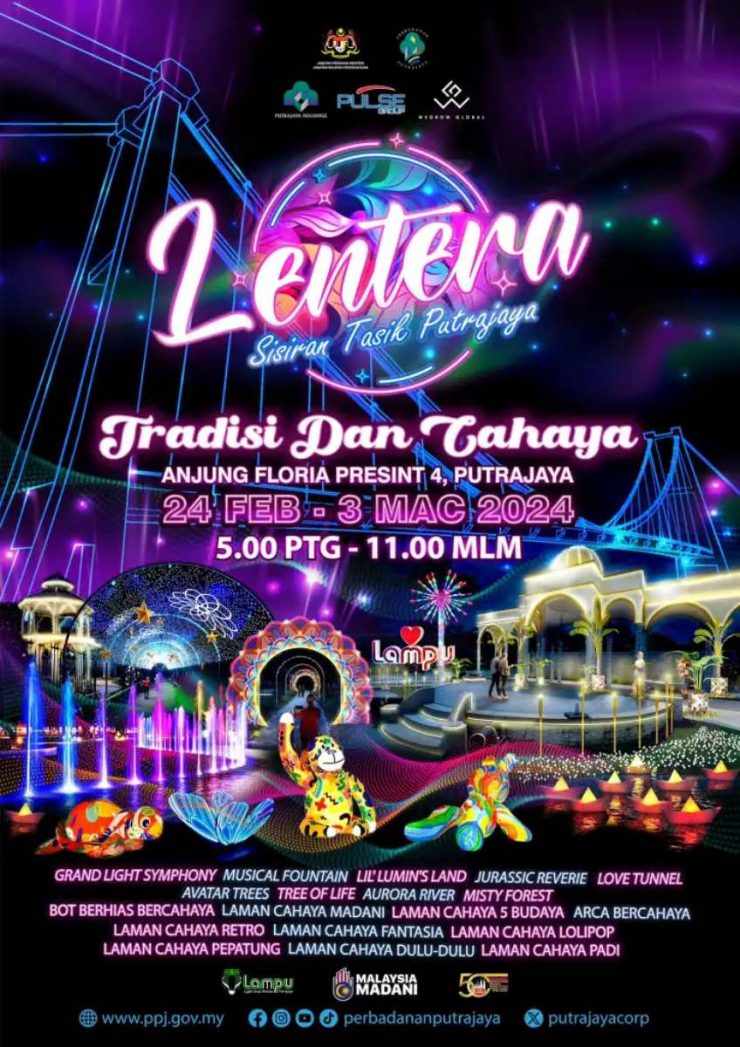 LENTERA Festival 2024 to light up Putrajaya lakefront - Citizens Journal