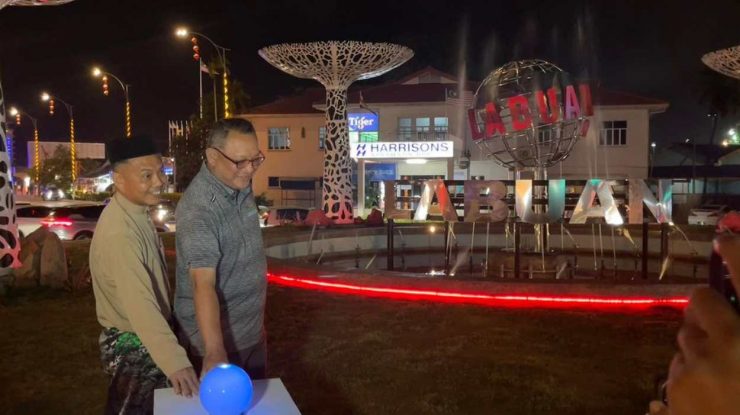 Labuan unveils Merdeka Roundabout’s spectacular transformation ...