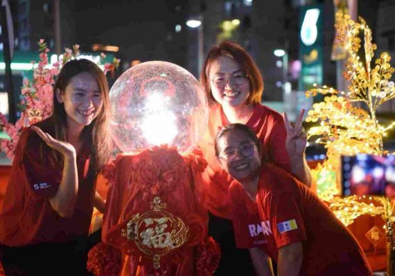 Lanterns light up CNY on Jalan Masjid Negeri, Penang - Citizens Journal