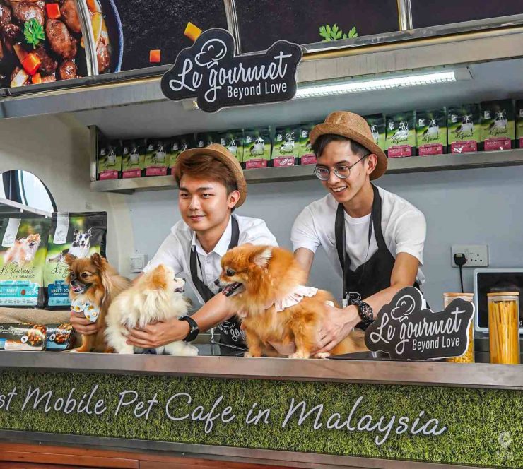 Le Gourmet unveils Malaysia’s first mobile pet cafe - Citizens Journal