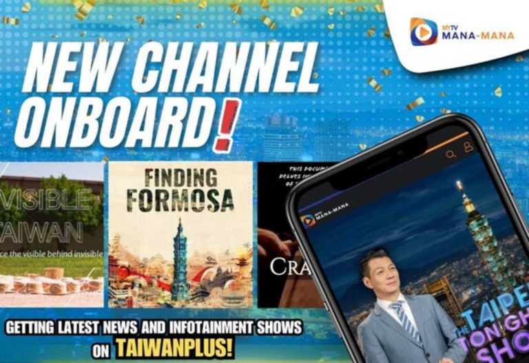 TaiwanPlus offers free channel on MYTV Mana-Mana - Citizens Journal
