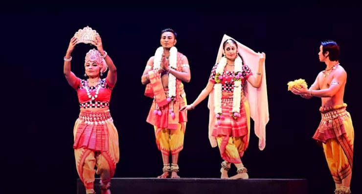 Malaysian Odissi dance troupe shines at International Ramayana Festival ...