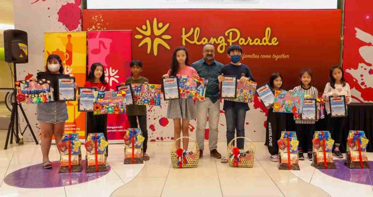 Young talents shine in Klang Parade’s Merdeka Colouring Contest ...
