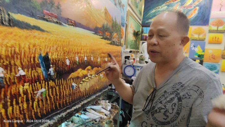 Pheng Art Corner: A beacon of traditional artistry in Central Market ...