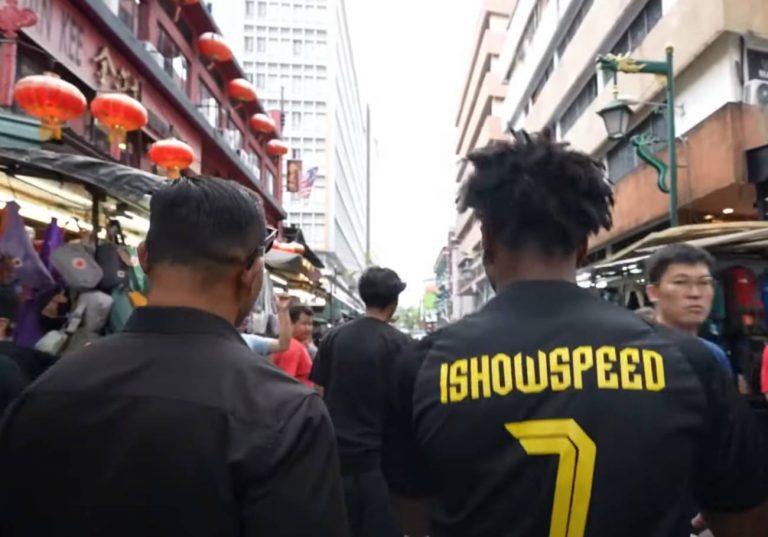IShowSpeed mobbed by fans in Malaysia during SEA tour - Citizens Journal