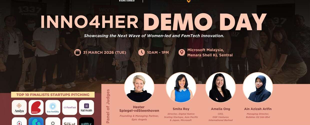 1337 Ventures names Top 10 FemTech startups for INNO4HER 2026 ...